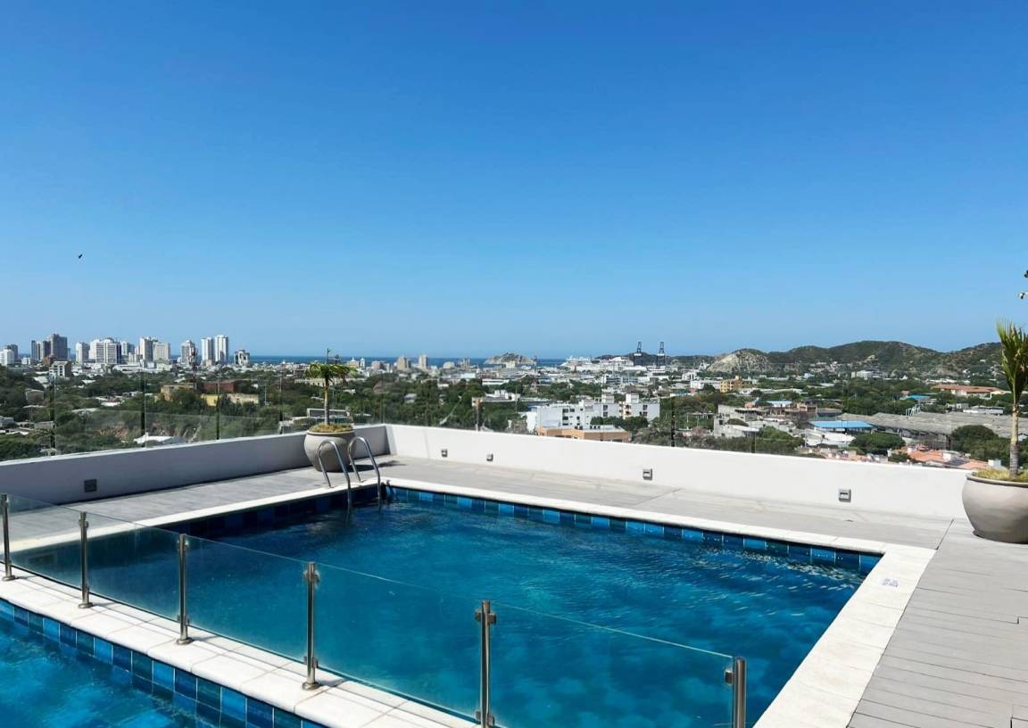 67 M² Apartamento ∙ 2 Quartos ∙ 5 Hóspedes - Taganga