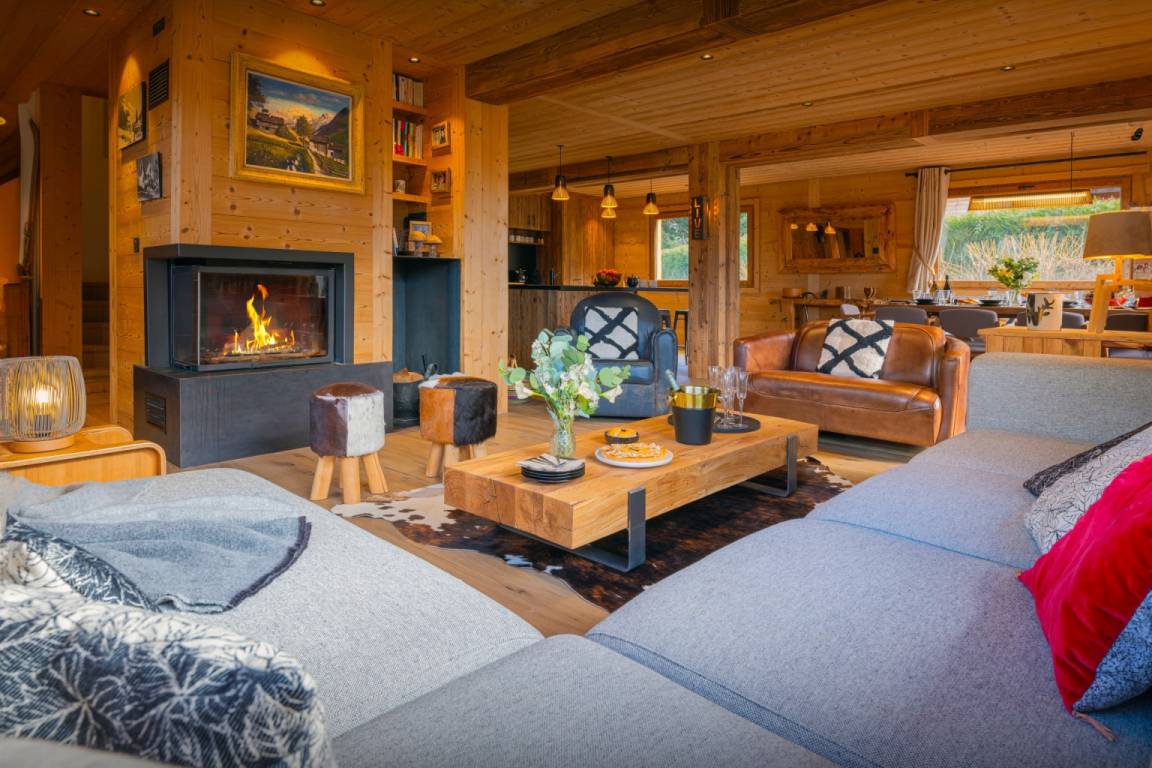 190 M² Chalet ∙ 4 Chambres ∙ 10 Personnes - Manigod