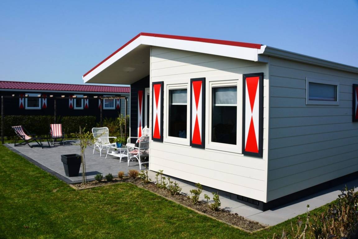 Chalet ∙ 2 Schlafzimmer ∙ 4 Gäste - Oostkapelle