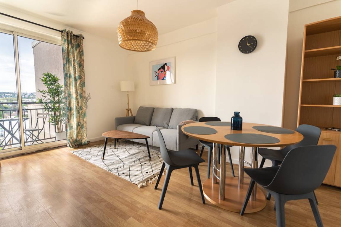 65 M² Apartment ∙ 2 Bedrooms ∙ 3 Guests - Palaiseau