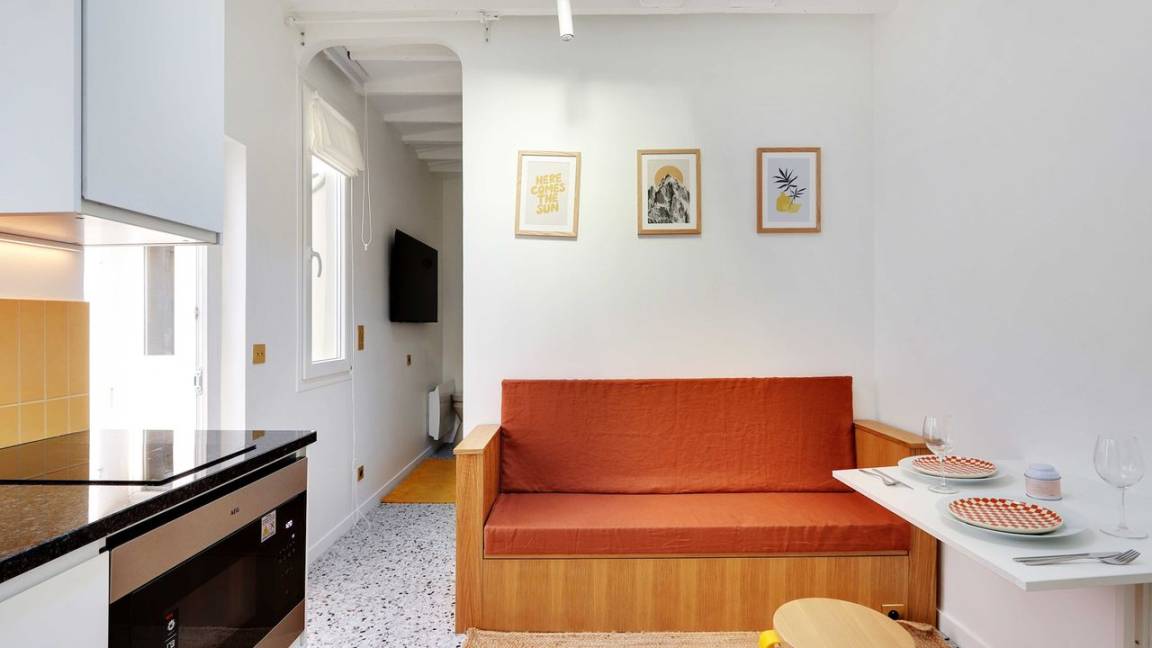 19 M² Apartamento ∙ 1 Quarto ∙ 2 Hóspedes - Paris
