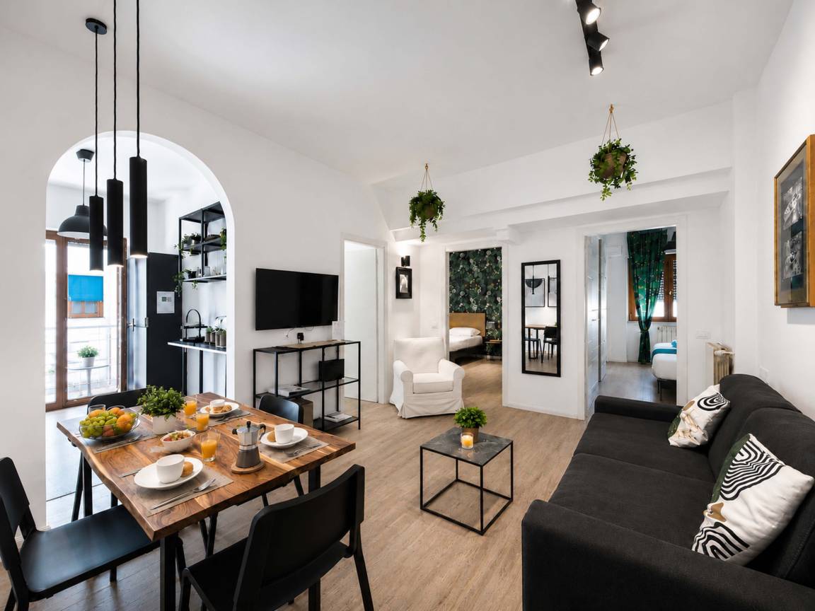 60 M² Apartamento ∙ 2 Habitaciones ∙ 6 Huéspedes - Sorrento
