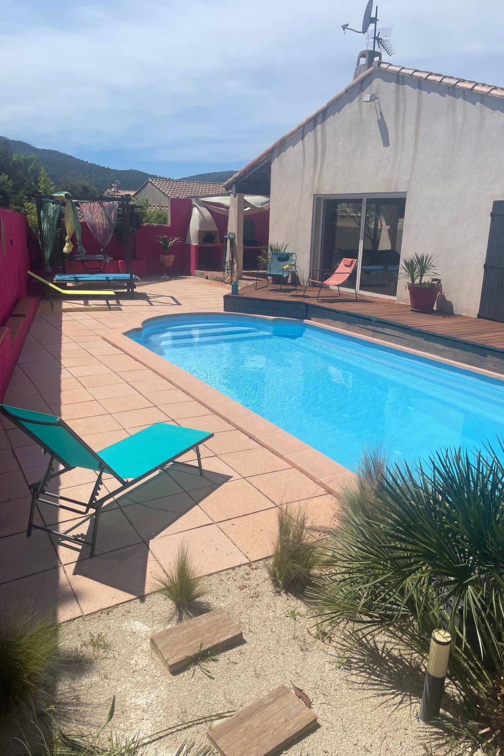 140 M² Maison De Vacances ∙ 4 Chambres ∙ 12 Personnes - Nans-les-Pins