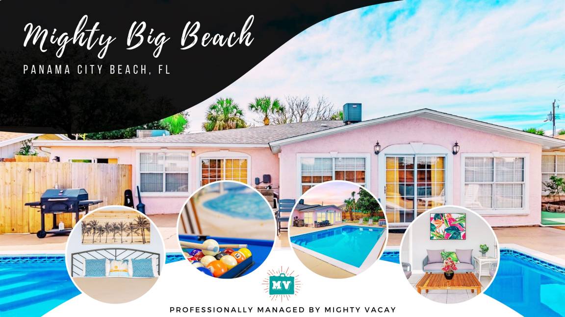 279 M² House ∙ 5 Bedrooms ∙ 24 Guests - Panama City Beach, FL