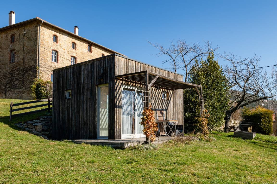 16 M² Chalet ∙ 1 Chambre ∙ 2 Personnes - Ardèche