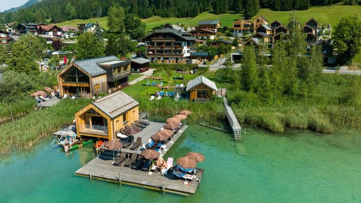 45 M² Ferienwohnung ∙ 1 Schlafzimmer ∙ 2 Gäste - Weißensee