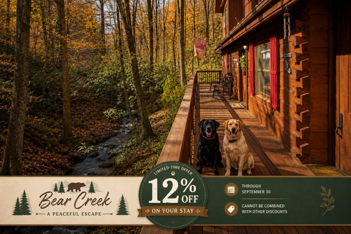 177 M² House ∙ 1 Bedroom ∙ 4 Guests - Gatlinburg, TN