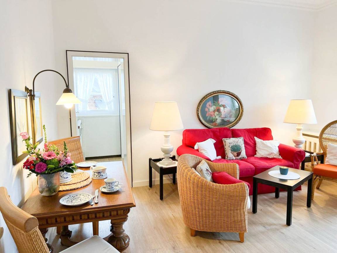 42 M² Ferienwohnung ∙ 1 Schlafzimmer ∙ 2 Gäste - Sylt