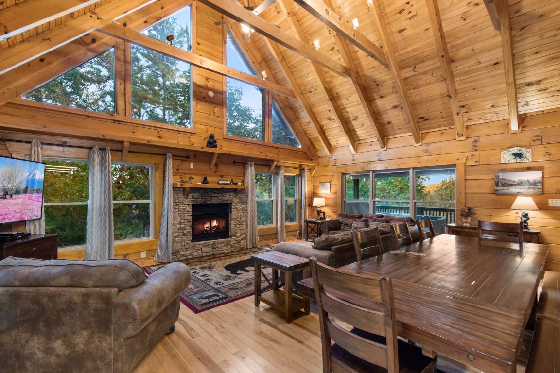 177 평방 미터 캐빈 ∙ 침실 3개 ∙ 게스트 12명 - 개틀린버그
