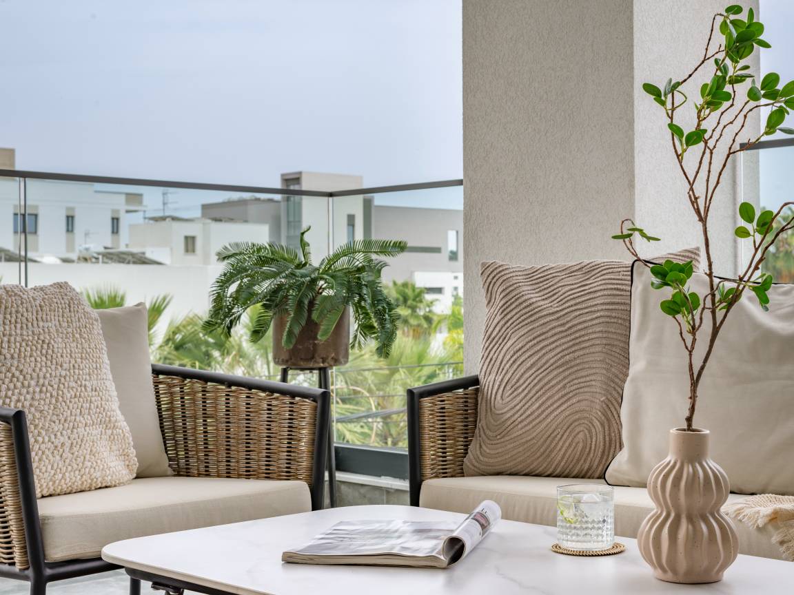 75 M² Apartamento ∙ 3 Habitaciones ∙ 6 Huéspedes - Limassol