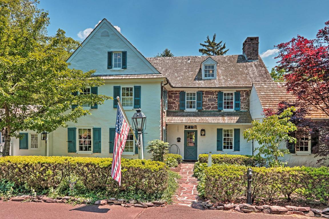 464 M² House ∙ 4 Bedrooms ∙ 9 Guests - Bucks County, PA