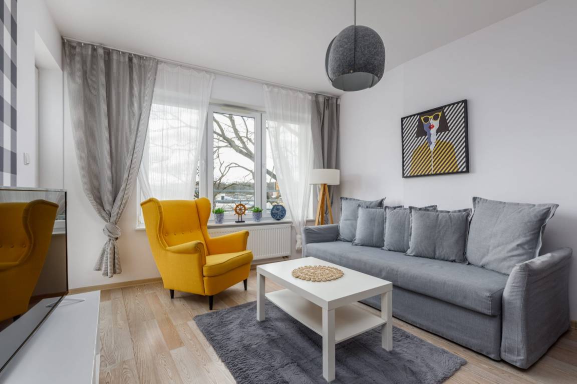 52 M² Ferienwohnung ∙ 1 Schlafzimmer ∙ 4 Gäste - Dźwirzyno