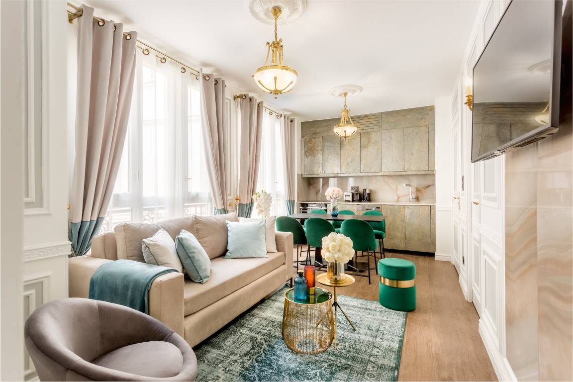 52 M² Apartamento ∙ 2 Habitaciones ∙ 6 Huéspedes - Paris