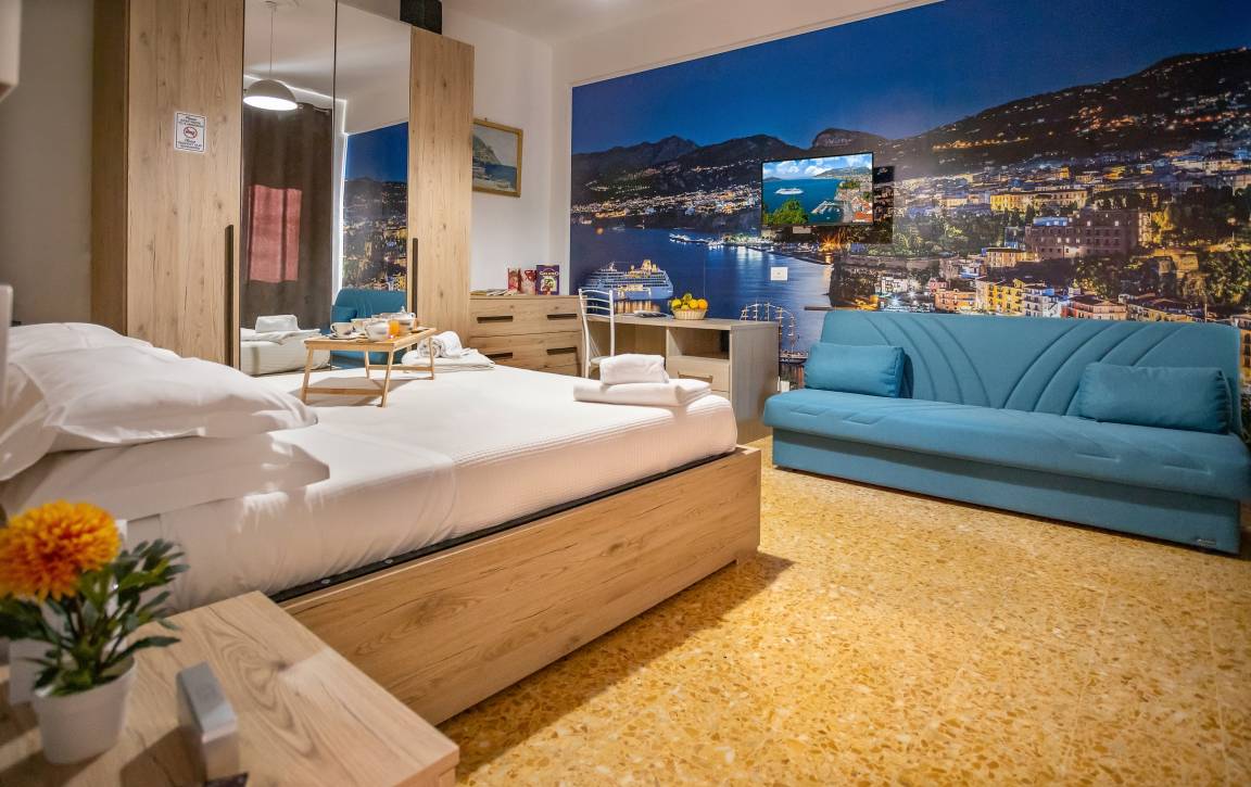 45 M² Privatzimmer ∙ 1 Schlafzimmer ∙ 3 Gäste - Sorrent