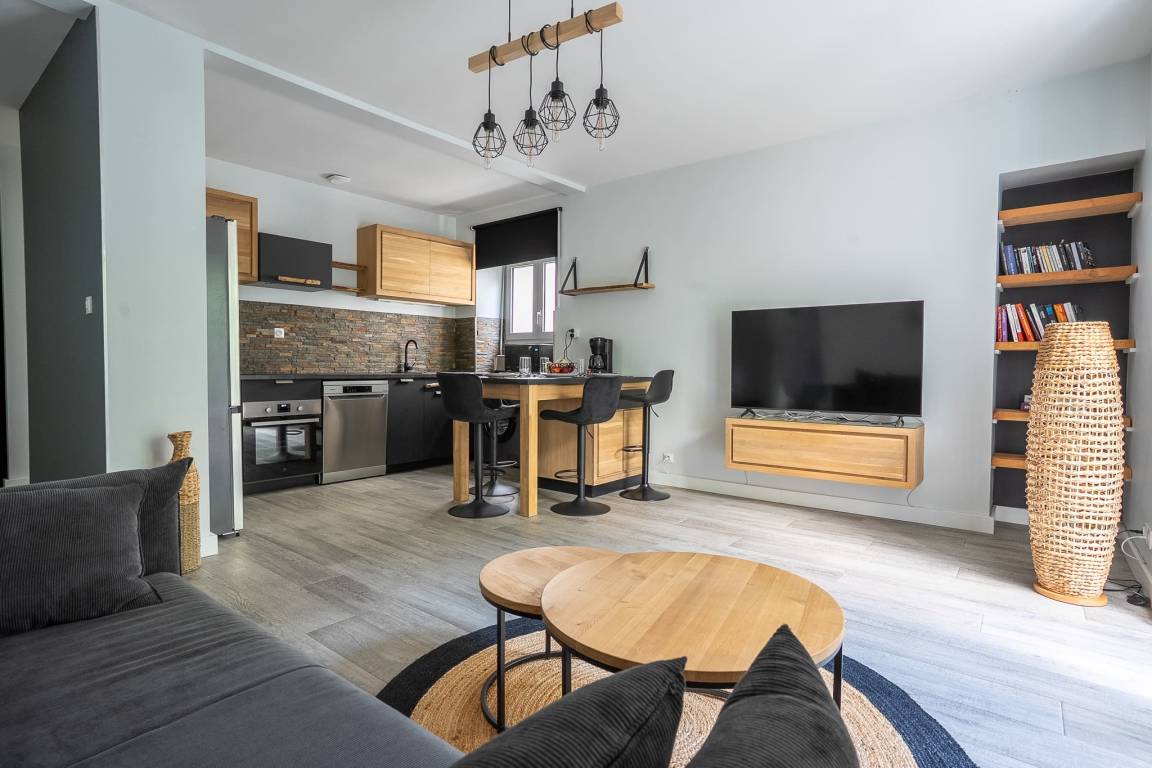 60 M² Apartamento ∙ 2 Quartos ∙ 4 Hóspedes - Pontivy