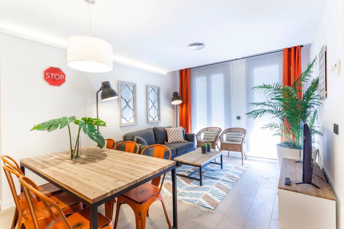 60 M² Appartement ∙ 2 Chambres ∙ 6 Personnes - Madrid