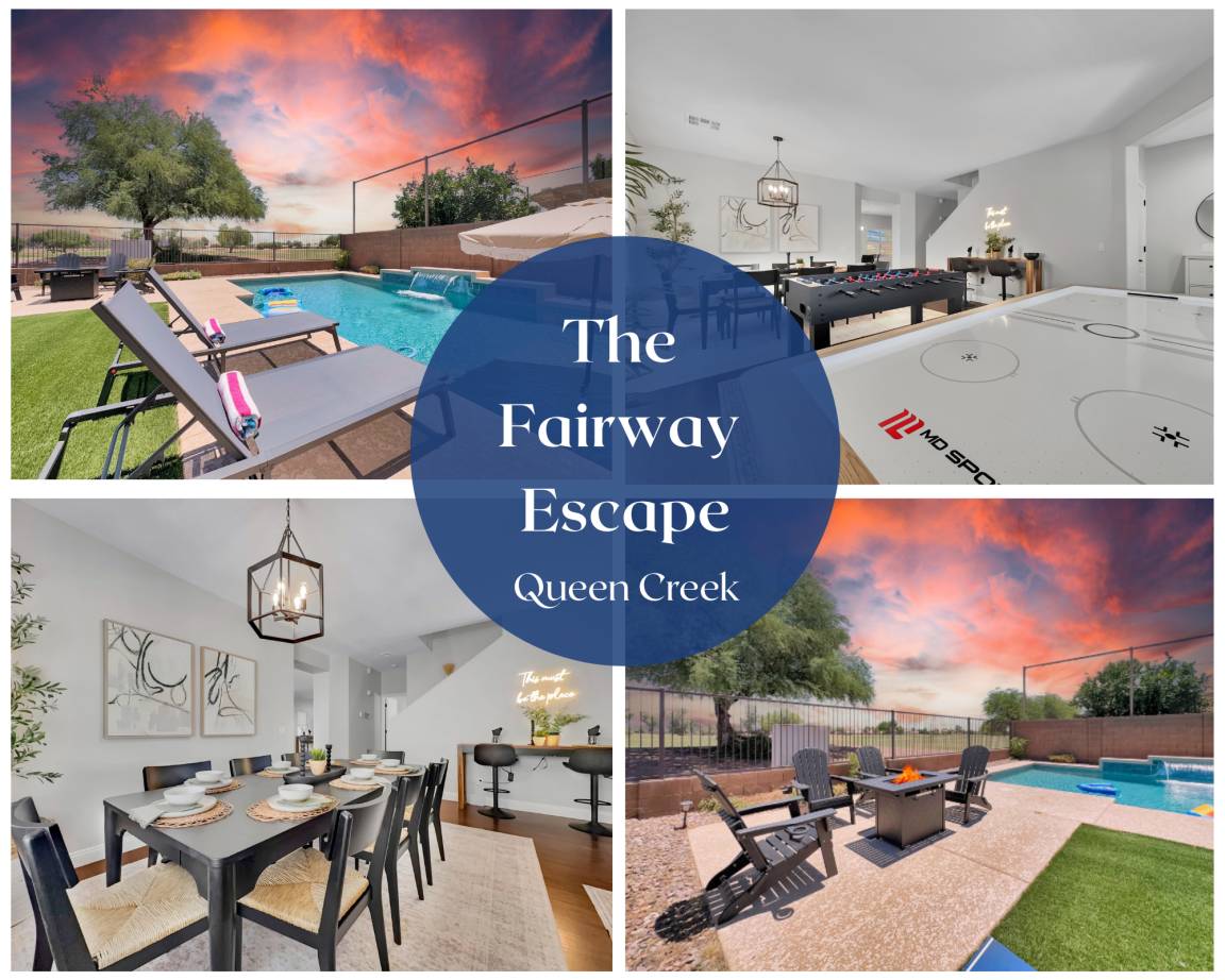 262 M² House ∙ 4 Bedrooms ∙ 12 Guests - Queen Creek, AZ