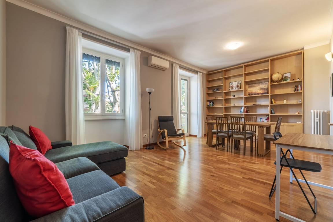 135 M² Appartement ∙ 3 Chambres ∙ 5 Personnes - Rome