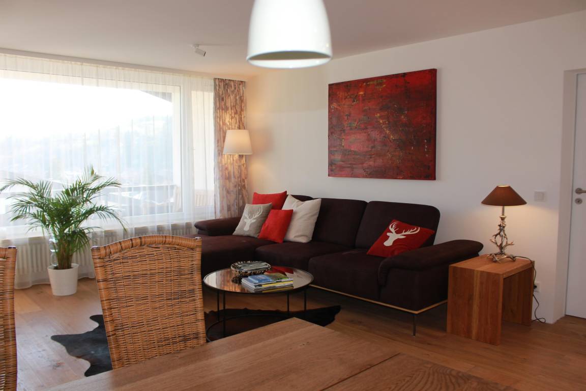 80 M² Ferienwohnung ∙ 1 Schlafzimmer ∙ 2 Gäste - Steibis