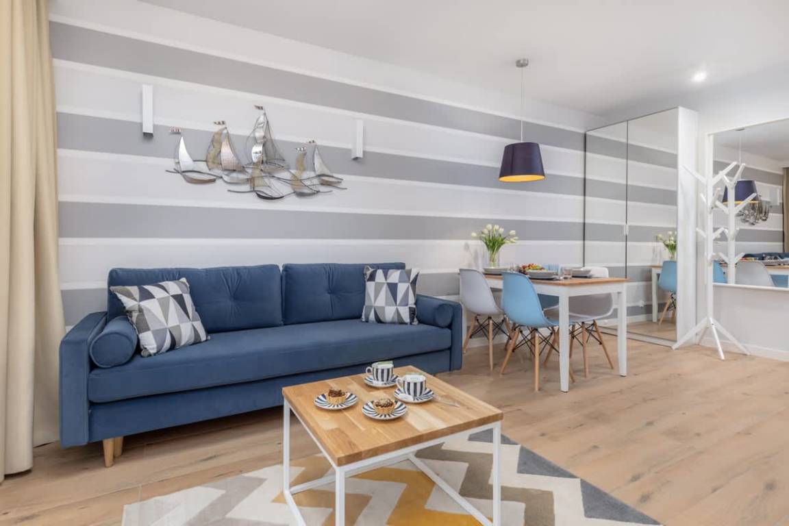34 M² Ferienwohnung ∙ 1 Schlafzimmer ∙ 4 Gäste - Pobierowo