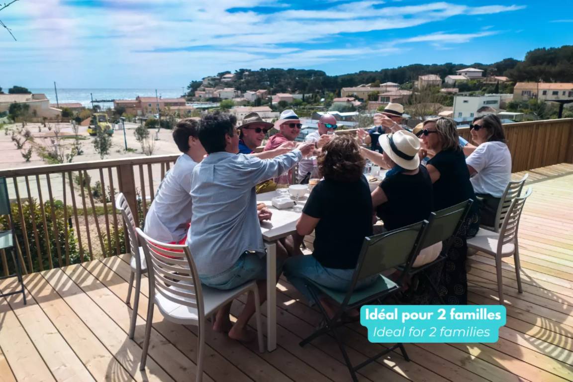 60 M² Mobilheim ∙ 5 Schlafzimmer ∙ 10 Gäste - Martigues