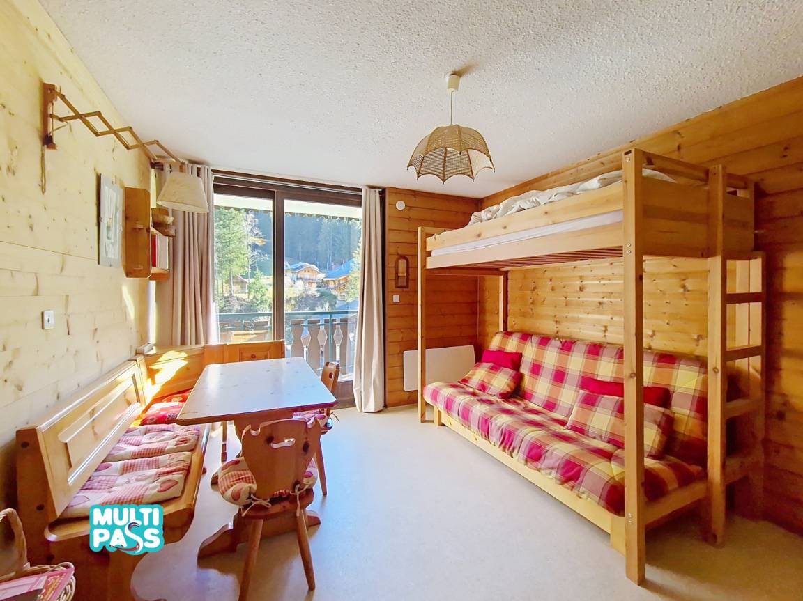 24 M² Studio Flat ∙ 3 Guests - Châtel