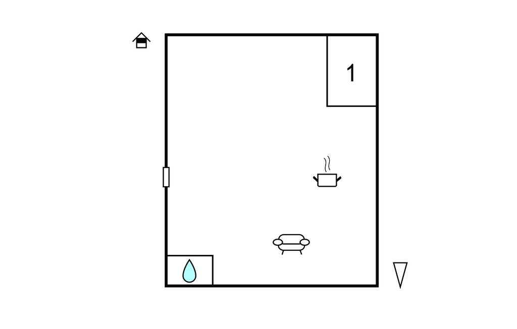 70 M² Ferienwohnung ∙ 1 Schlafzimmer ∙ 4 Gäste - Igrane