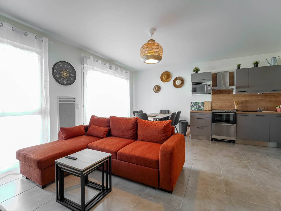 72 M² Ferienwohnung ∙ 3 Schlafzimmer ∙ 6 Gäste - Mimizan-Plage