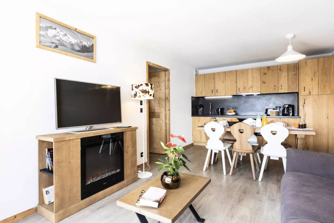 65 M² Apartamento ∙ 3 Habitaciones ∙ 8 Huéspedes - Areches Beaufort