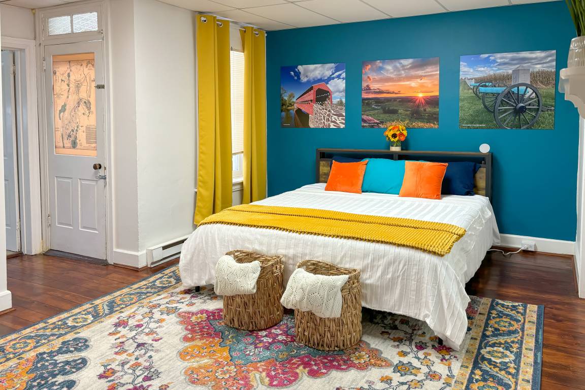 92 M² Apartment ∙ 1 Bedroom ∙ 4 Guests - Gettysburg, PA