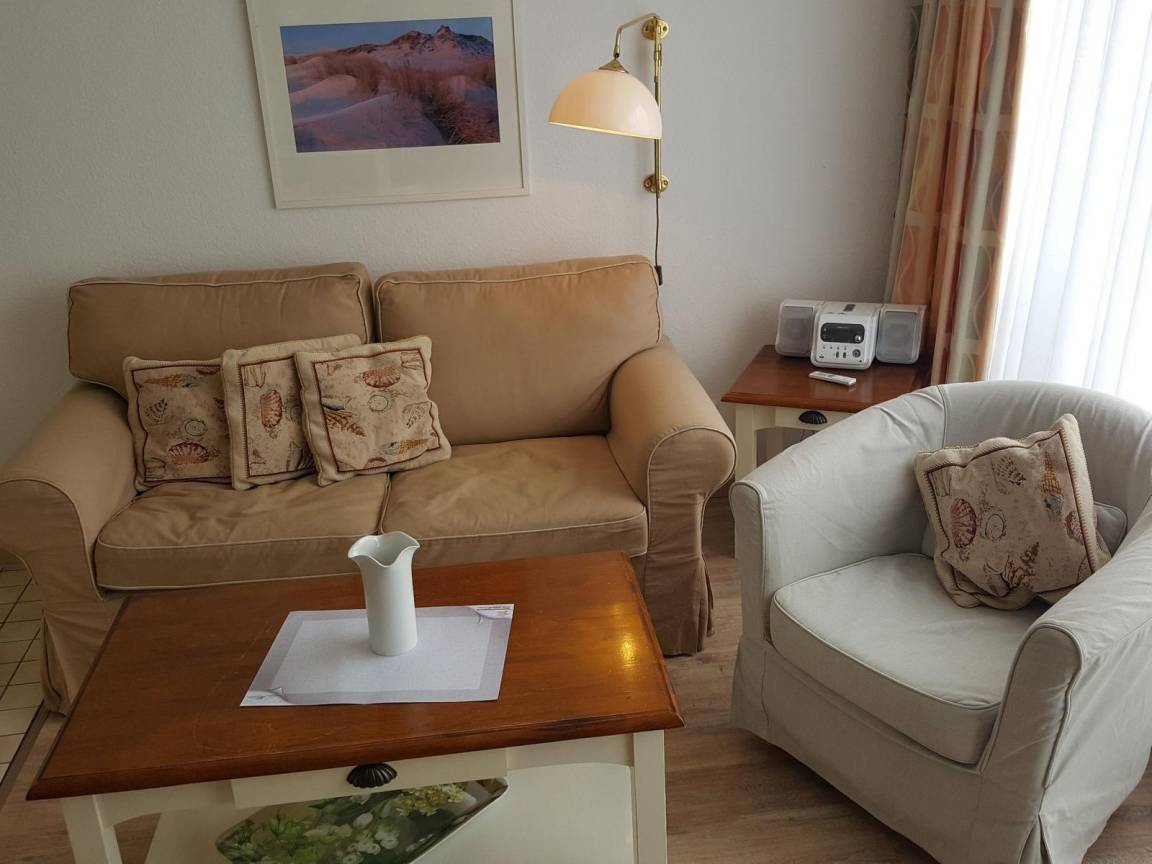 40 M² Ferienwohnung ∙ 1 Schlafzimmer ∙ 2 Gäste - Sylt