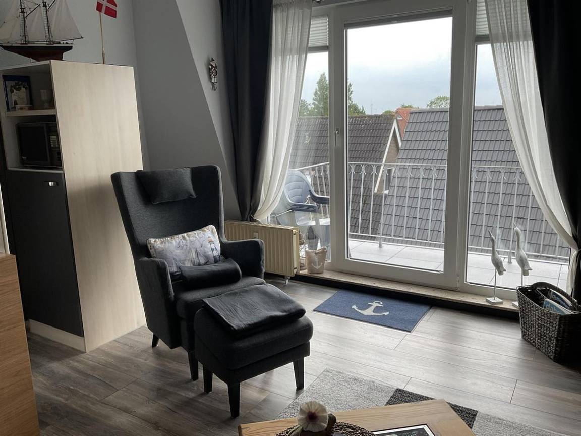 34 M² Ferienwohnung ∙ 1 Schlafzimmer ∙ 2 Gäste - Dornum