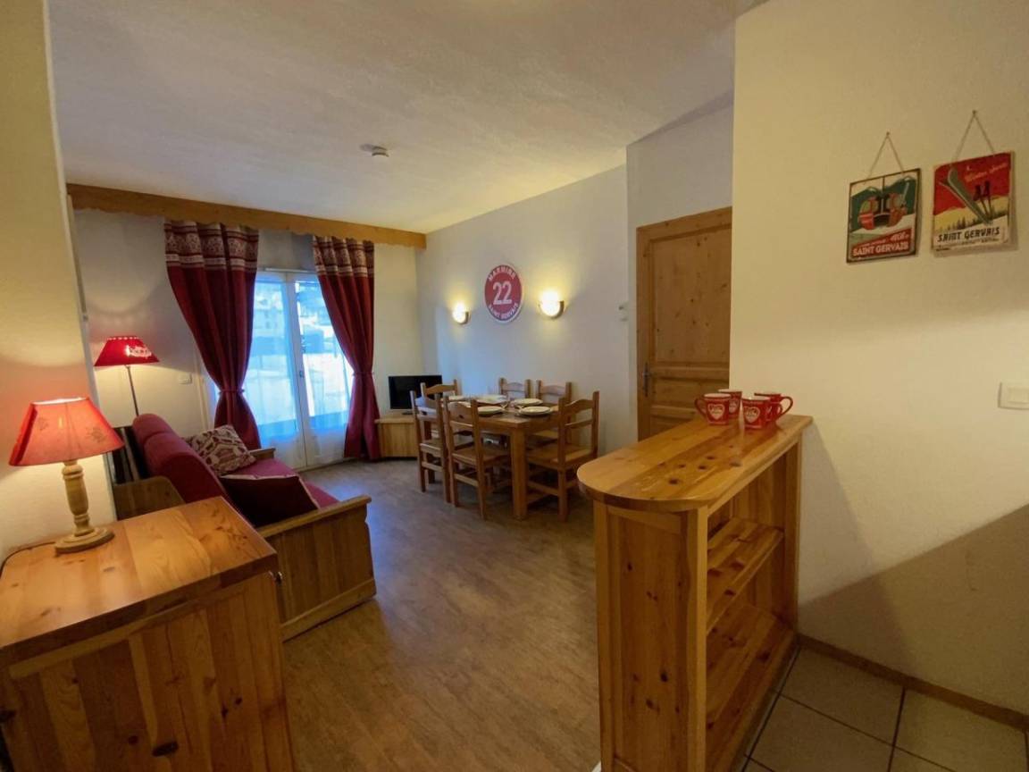 38 M² Apartamento ∙ 1 Habitación ∙ 6 Huéspedes - Les Contamines-Montjoie