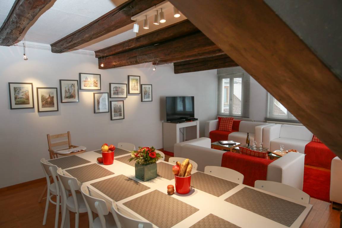 160 M² Apartamento ∙ 5 Habitaciones ∙ 12 Huéspedes - Colmar