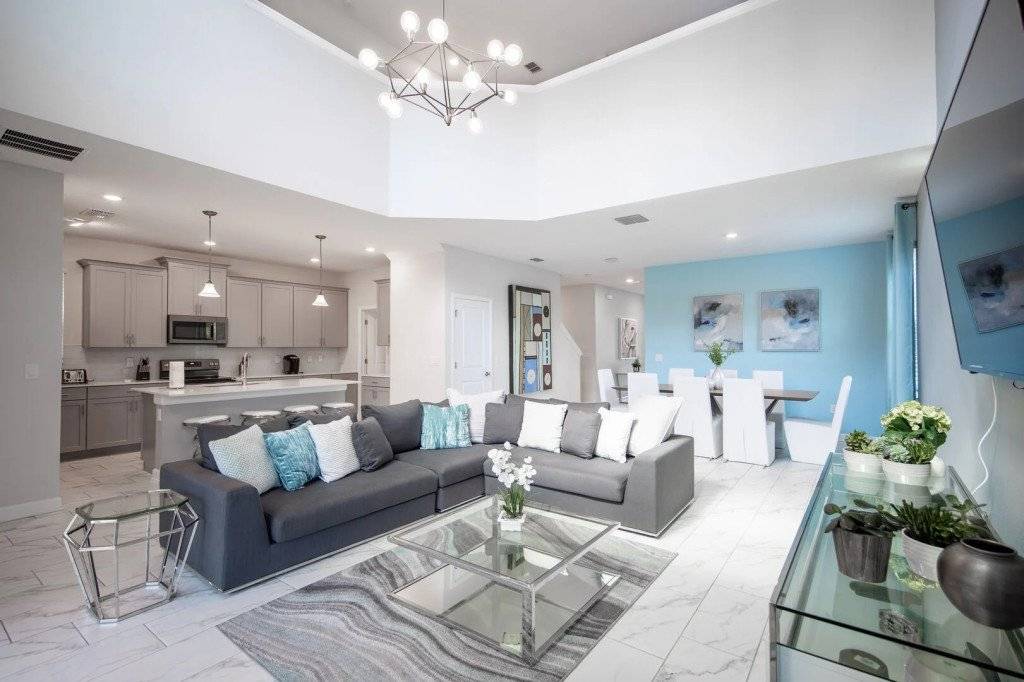 286 M² Ferienhaus ∙ 5 Schlafzimmer ∙ 10 Gäste - Orlando