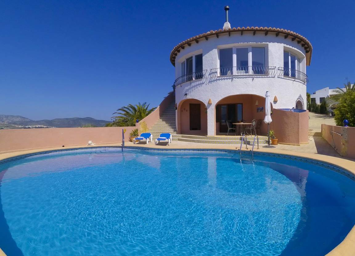150 M² Ferienhaus ∙ 3 Schlafzimmer ∙ 6 Gäste - Moraira