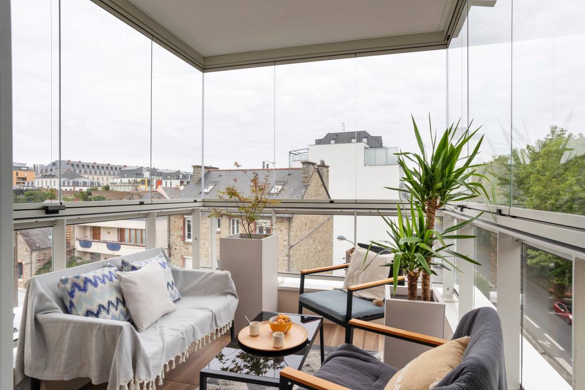 82 M² Appartement ∙ 2 Chambres ∙ 4 Personnes - Rennes