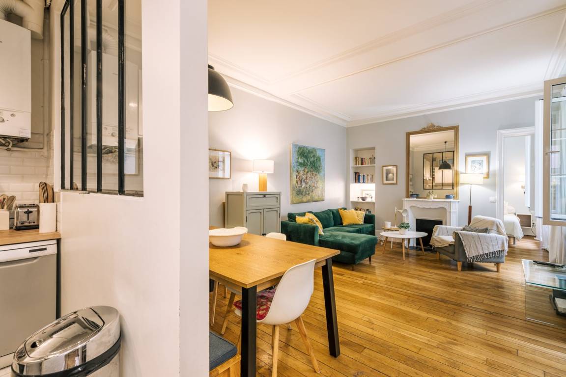 48 M² Ferienwohnung ∙ 1 Schlafzimmer ∙ 2 Gäste - Paris