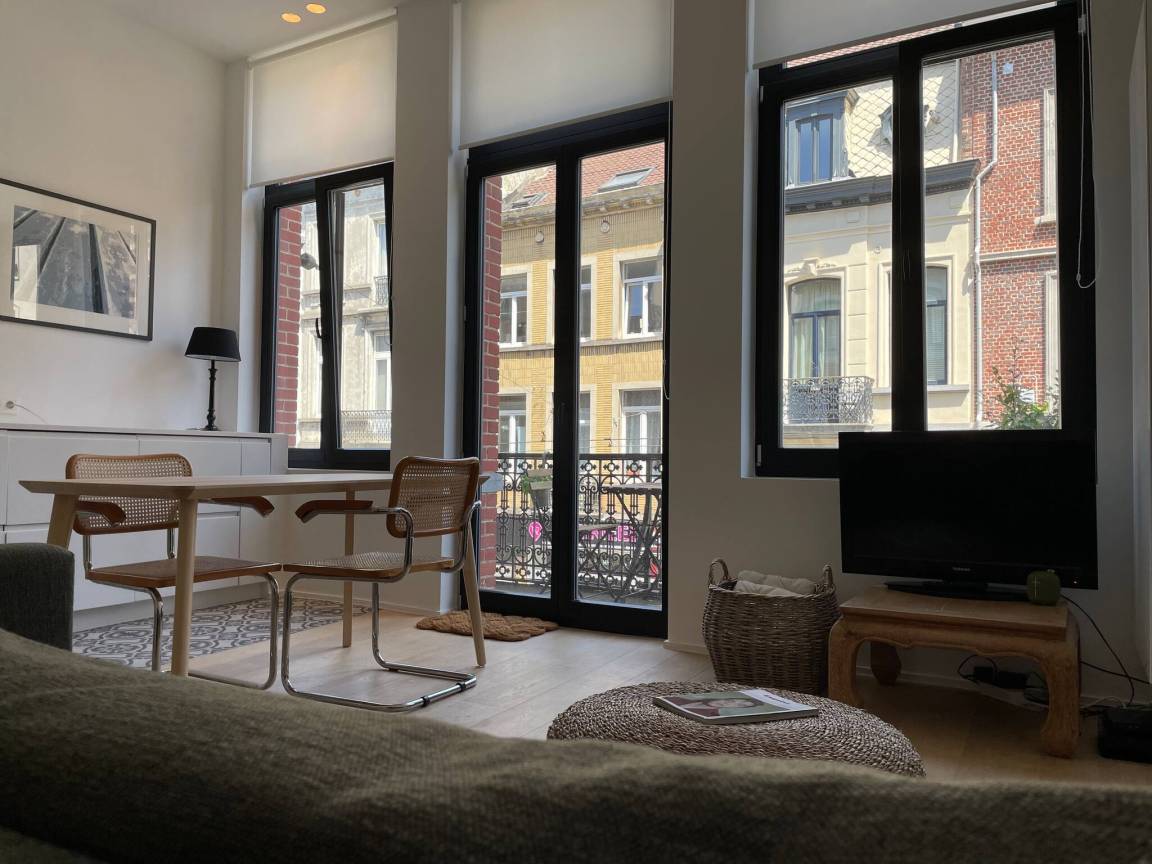 25 M² Studio ∙ 1 Slaapkamer ∙ 2 Gasten - Brussel