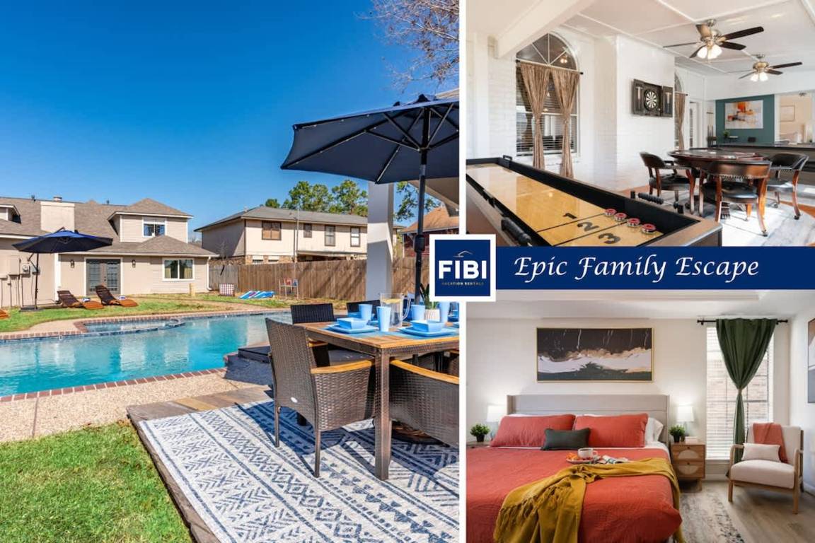 House ∙ 5 Bedrooms ∙ 24 Guests - Kingwood - Houston