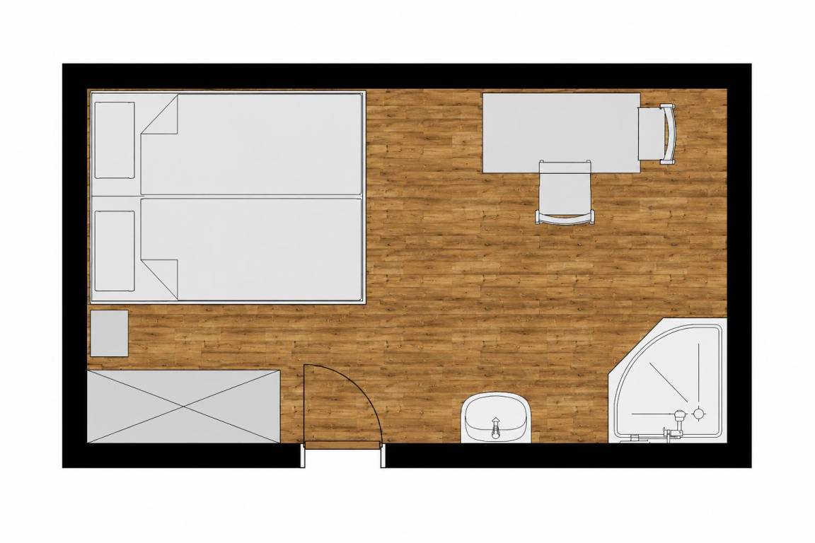 11 M² Hotel ∙ 1 Bedroom ∙ 2 Guests - Gaschurn