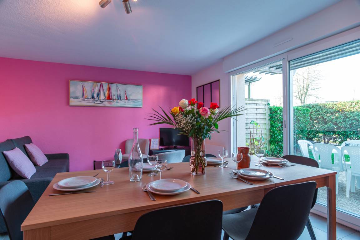 60 M² Appartement ∙ 2 Chambres ∙ 4 Personnes - Larmor-Baden