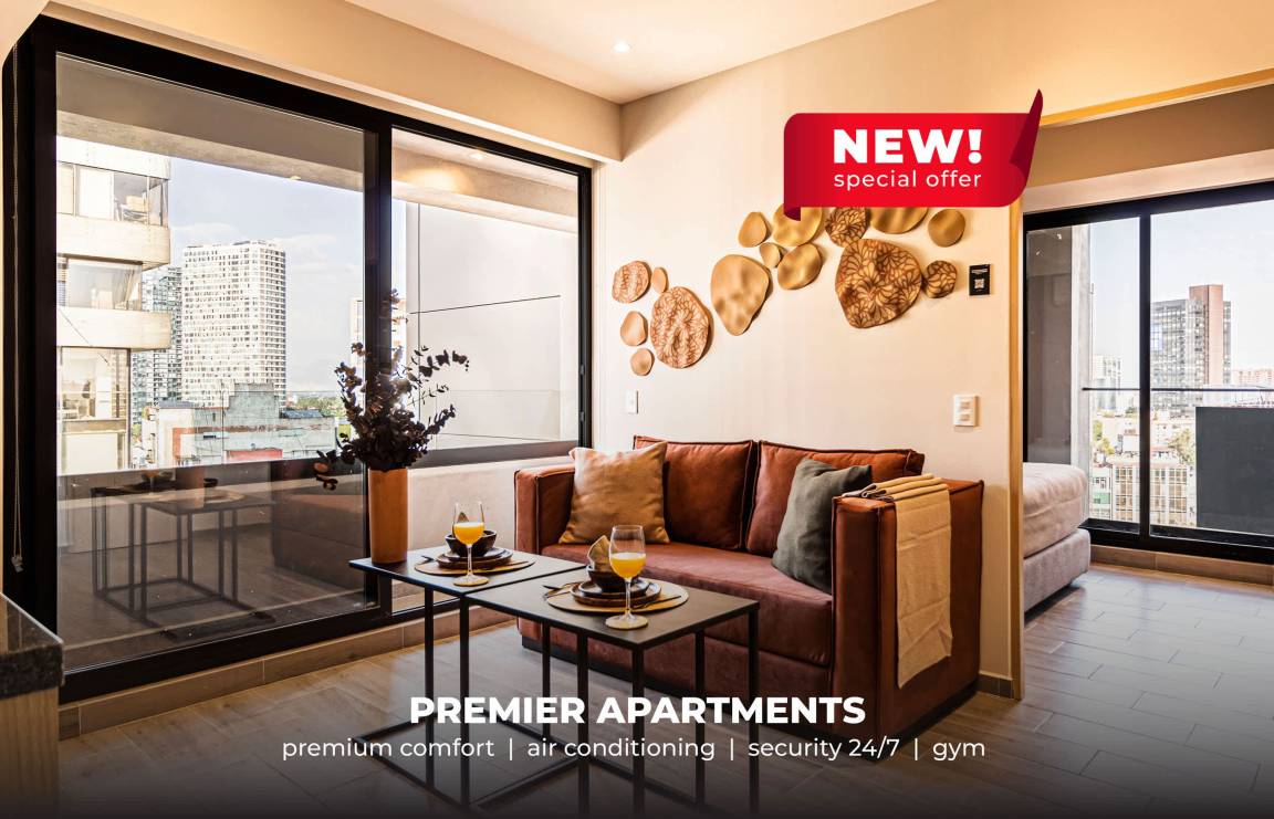 Apartamento ∙ 1 Habitación ∙ 2 Huéspedes - Naucalpan de Juárez