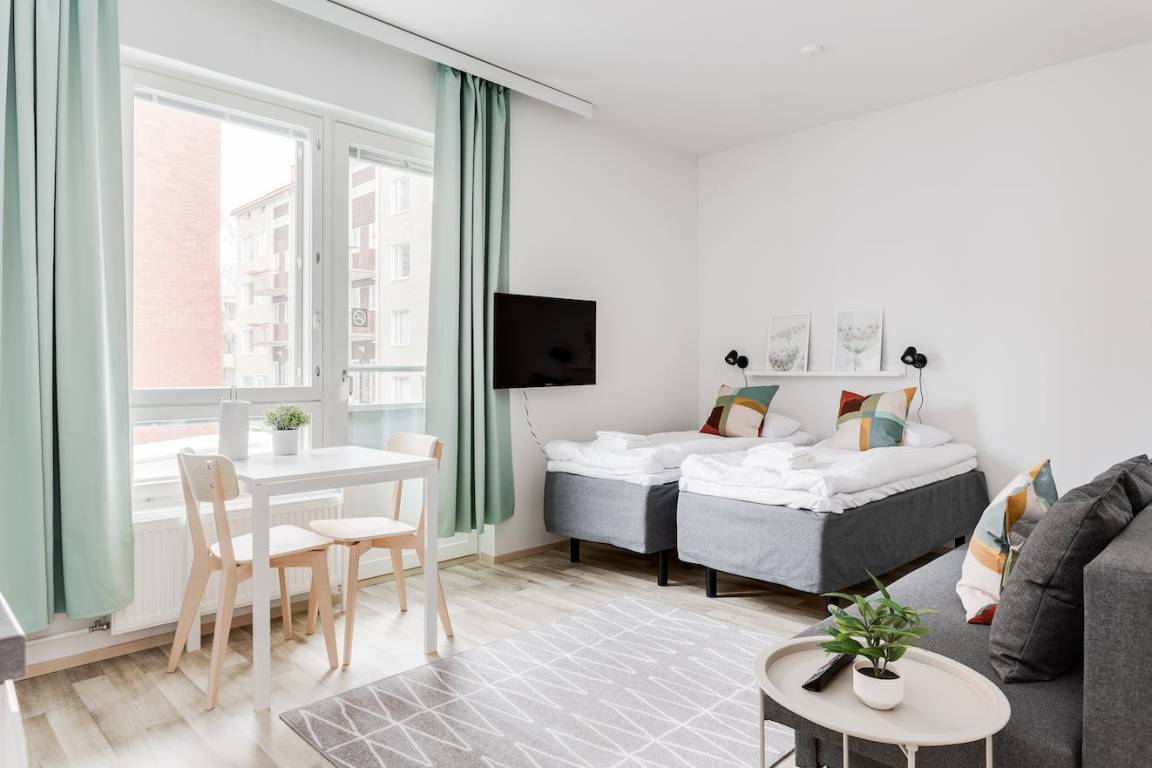 27 M² Ferienwohnung ∙ 2 Gäste - Tampere