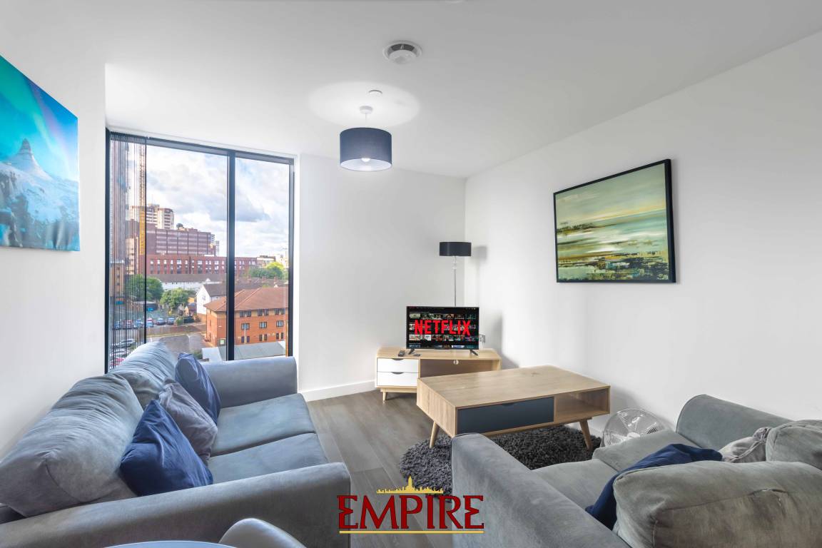 Apartment ∙ 2 Bedrooms ∙ 4 Guests - Edgbaston Stadium