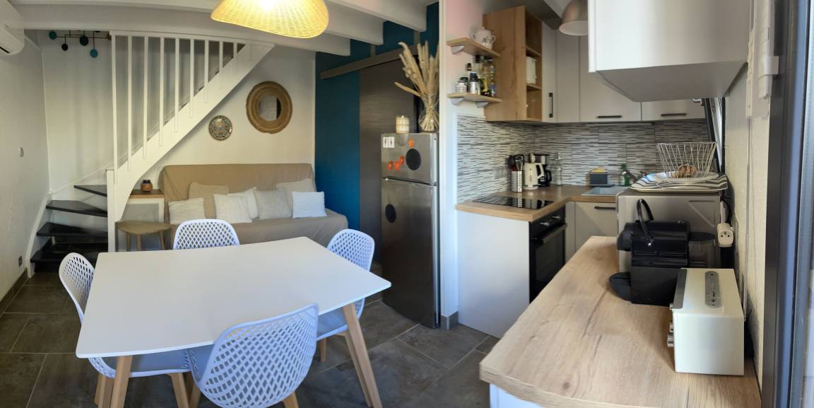 33 M² Huis ∙ 2 Slaapkamers ∙ 4 Gasten - Marseillan
