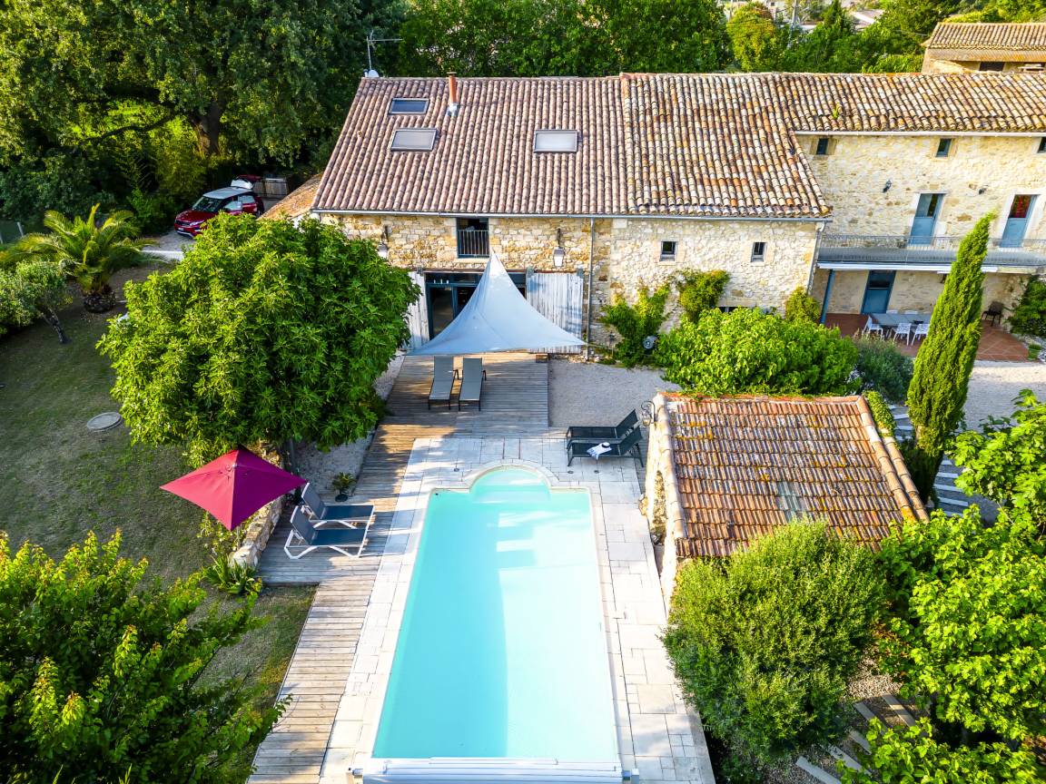300 M² Maison De Vacances ∙ 5 Chambres ∙ 10 Personnes - Uzès
