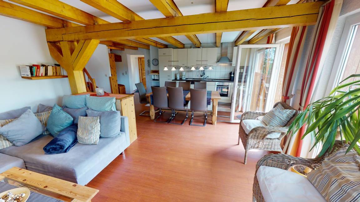 120 M² Ferienwohnung ∙ 3 Schlafzimmer ∙ 8 Gäste - Laboe