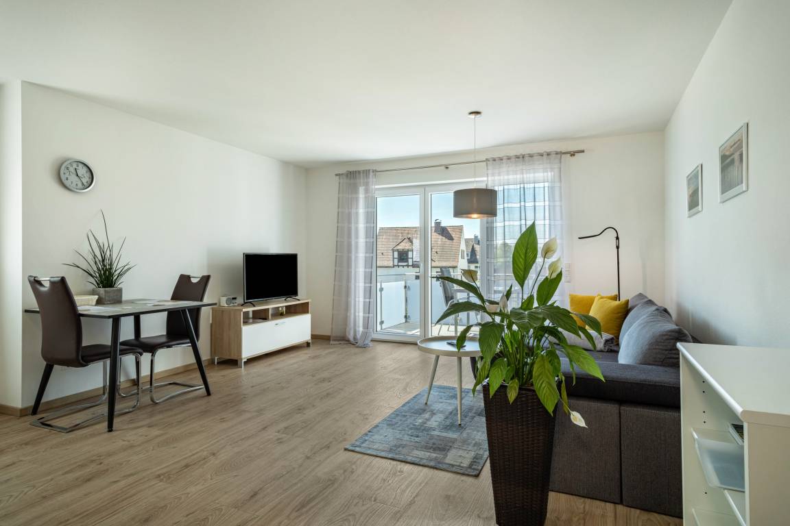 56 M² Ferienwohnung ∙ 1 Schlafzimmer ∙ 3 Gäste - Friedrichshafen