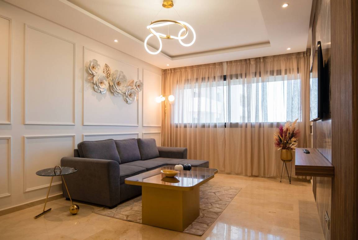 100 M² Apartamento ∙ 2 Habitaciones ∙ 5 Huéspedes - Rabat